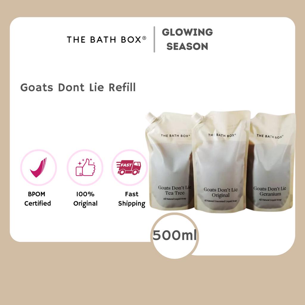 Jual The Bath Box Goats Don't Lie Refill 500ml | Shopee Indonesia