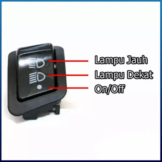 Jual Saklar 3 Mode Saklar Lampu On Off Beat Revo Abs Blade Vario 125 ...
