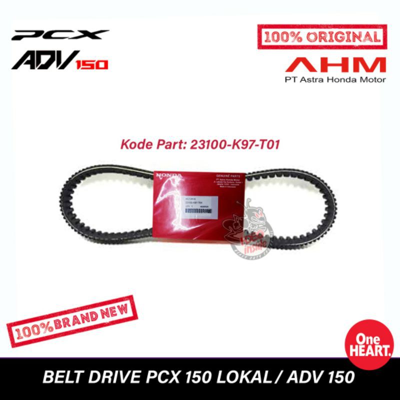 Jual V-Belt / VanBelt / VBelt PCX 150 / Belt Honda ADV 150 Lokal K97 ...
