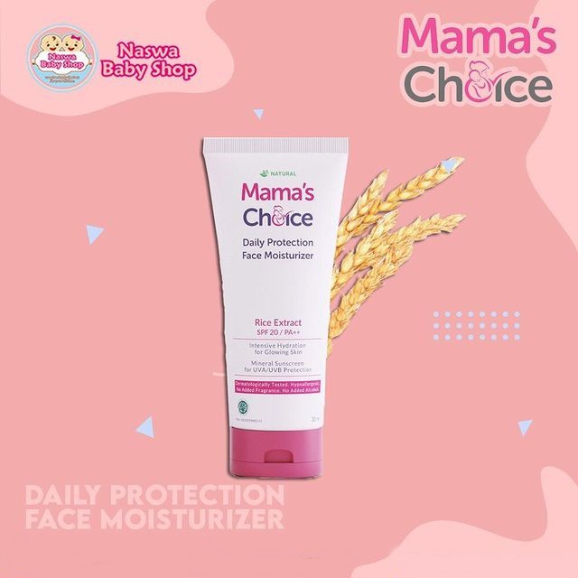 Jual Mama's Choice Daily Protection Face Moisturizer SPF 20 PA++ 30ml ...