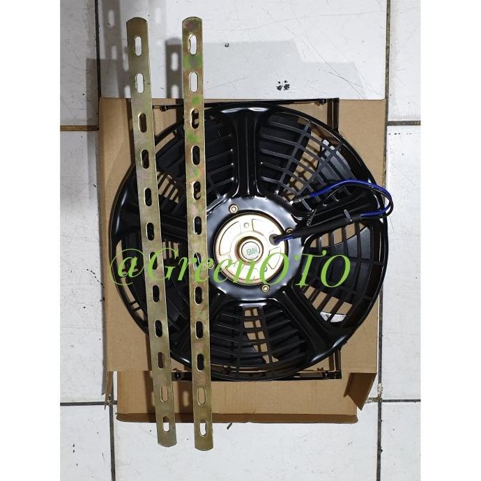 Jual Extrafan Ac Mobil Extra Fan Rangka BESI plus Braket BESI komplit ...