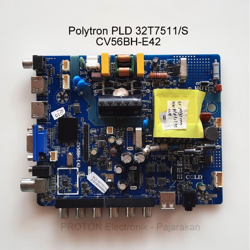 Jual Mainboard LED TV Polytron PLD 32D7511S 32D7511D PLD32D7511S 32D7511 PLD32D1500 32D1500S ...