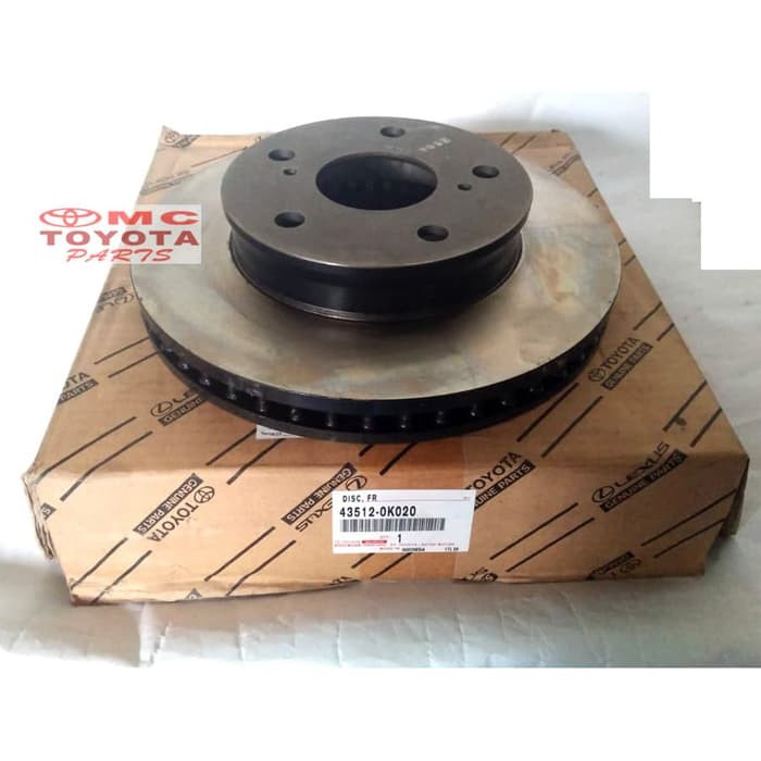 Jual Disc Disk Brake / Piringan Cakram Rem Depan Kijang Innova 43512 ...