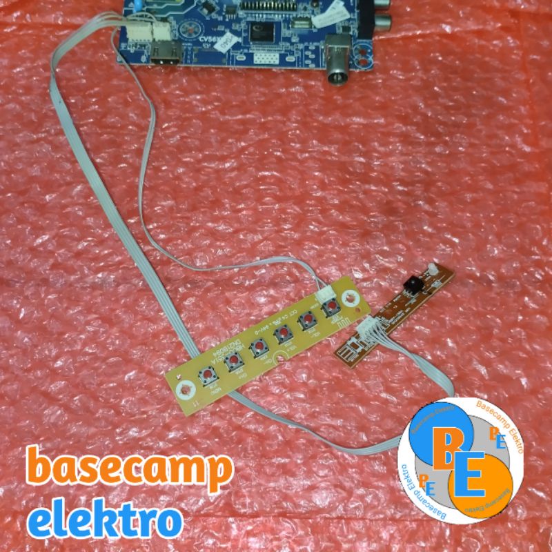 Jual Modul Pcb Sensor Tombol TV LED POLYTRON PLD24D1852 Sensor TV LED ...