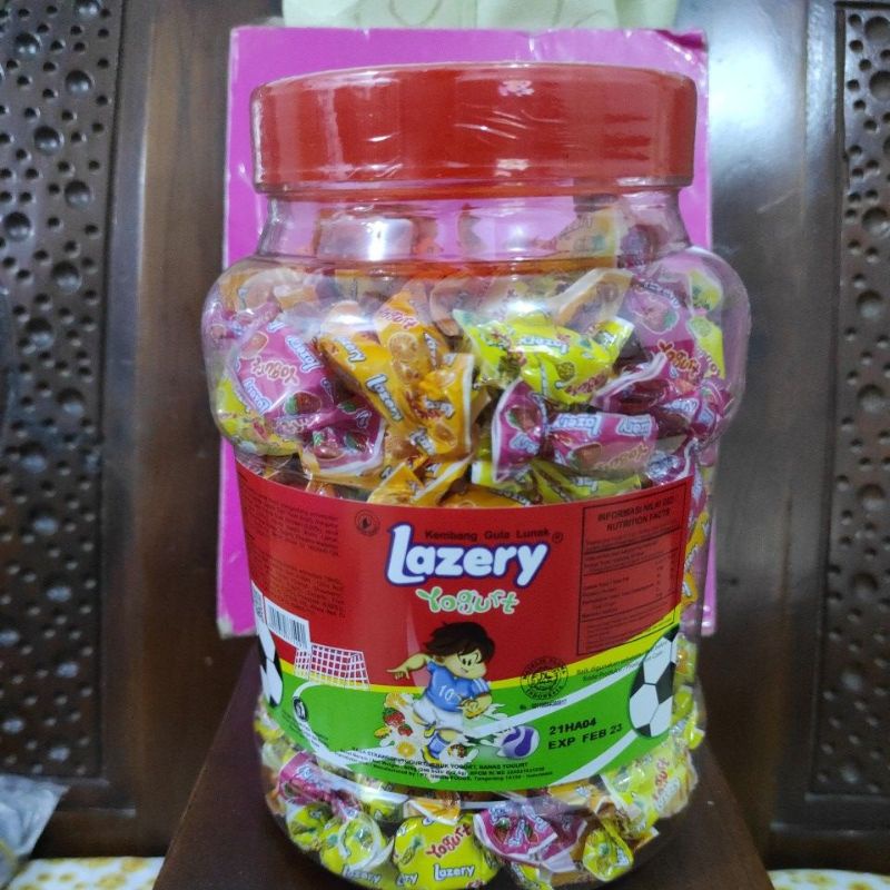 Jual Lazery Yogurt toples isi 200 pcs | Shopee Indonesia