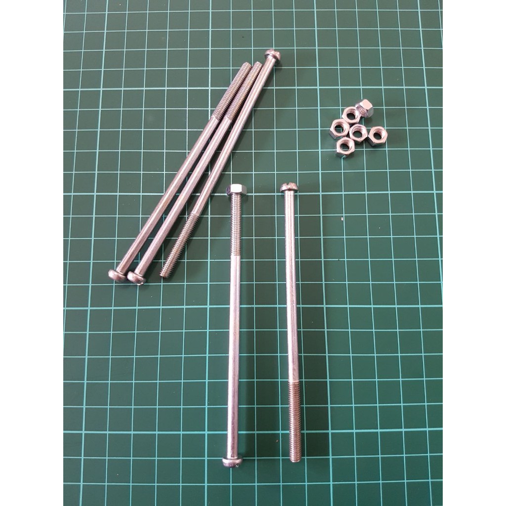 Jual Baut JP Kepala Obeng Plus Ukuran 5 mm x 110 mm | Shopee Indonesia