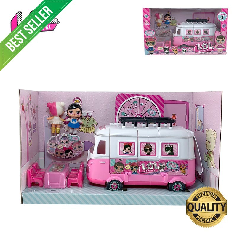 Jual Mainan Anak Terbaru LOL Surprise Original House Dolls Airplane ...