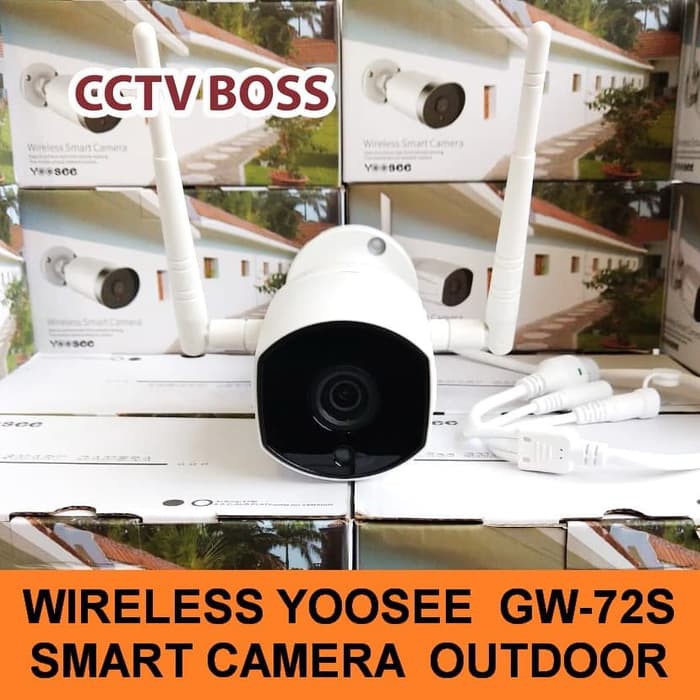 Jual WIRELESS YOOSEE SMART CAMERA OUTDOOR GW-72S IP CAM WIFI 2MP 1080P ...