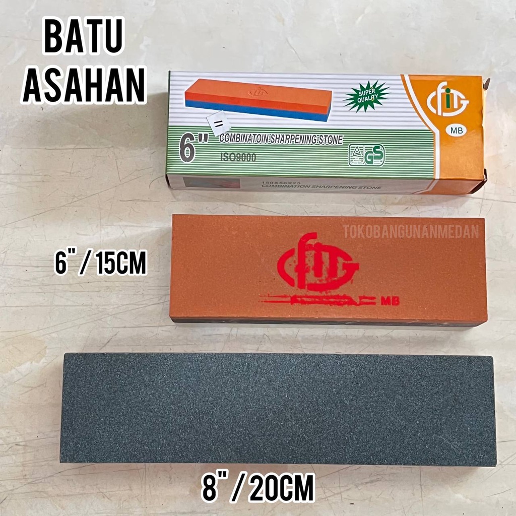 Jual Batu Asah Gosok Pisau 8" / 20 cm - MB FIT / Asahan Gunting ...