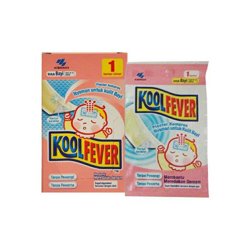 Jual Kool Fever Ekonomis Bayi Anak Dewasa - KoolFever Plester Kompres ...