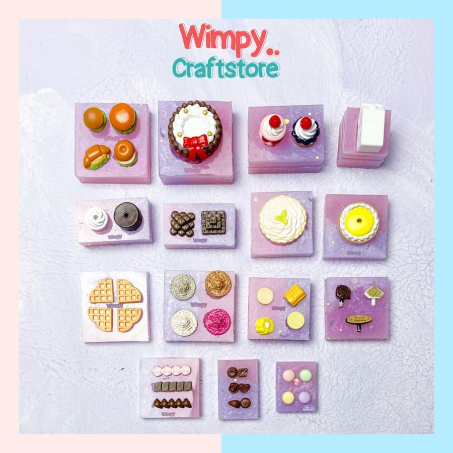 Jual Wimpy Cetakan Silicone Makanan Mold Clay Cetakan Pudding Jelly ...