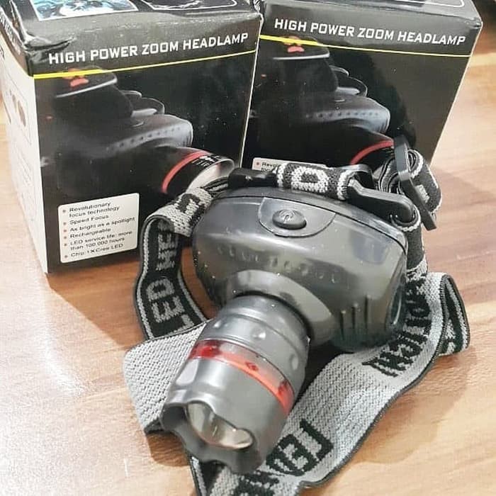 Jual SENTER KEPALA LED / HEADLAMP ZOOM 6610 ( head lamp ) | Shopee ...