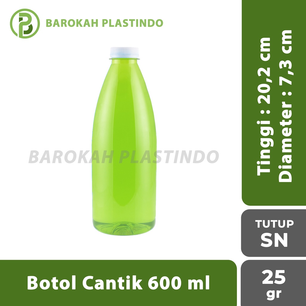 Jual Botol Cantik 600 ml / Botol Plastik 600 ml / Botol 600 ml | Shopee Indonesia