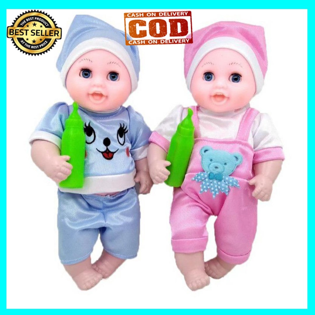 Jual BRON - Mainan Boneka Bayi Bisa Bunyi dan Nangis B760 - Mainan ...