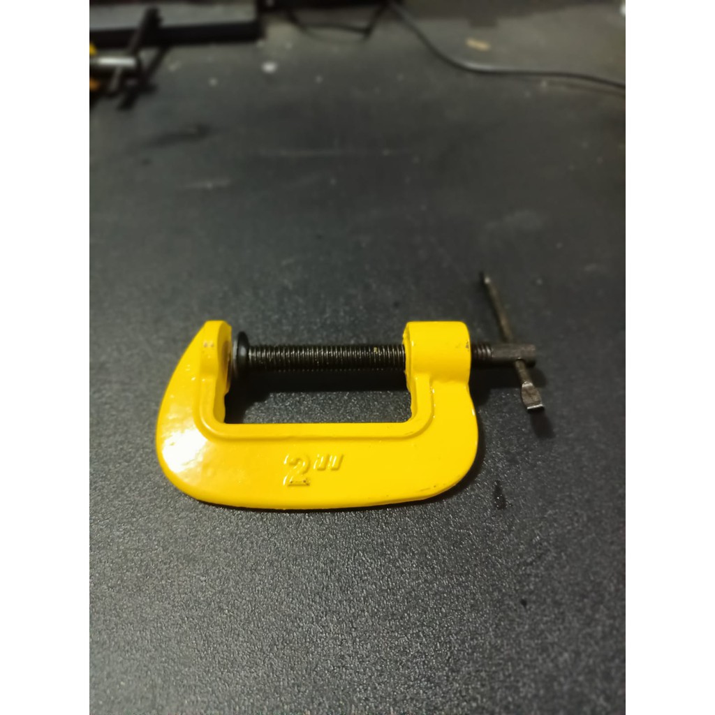 Jual Klem C / Clamp C Alat Penjepit Catok Kayu 2" 3" 4" Inch CLAMP SET ...