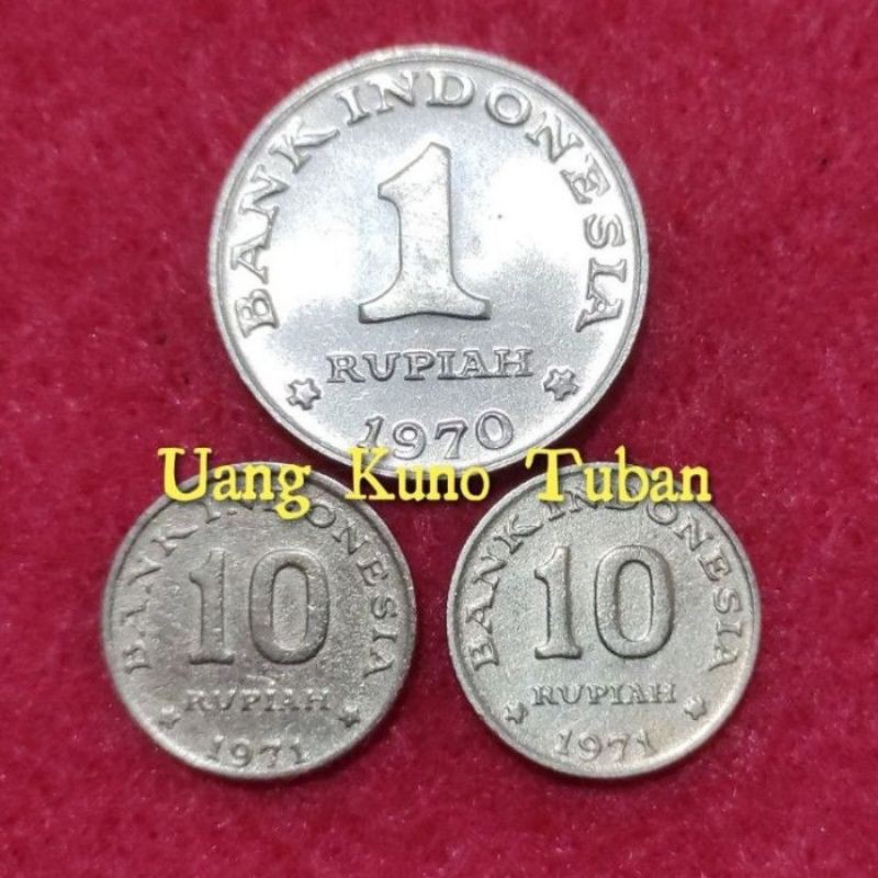 Jual Paket Mahar 21 Rupiah / 21 Perak Uang Kuno Koin Asli | Shopee Indonesia
