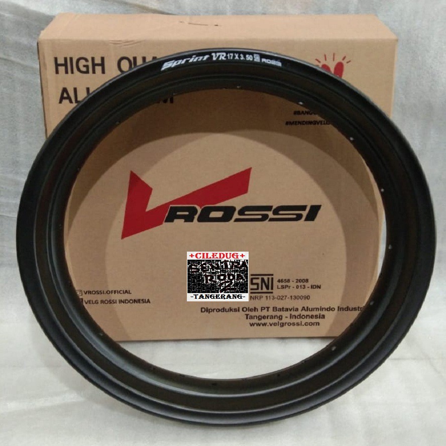 Jual Velg SuperMoTo VRossi Sprint VR Ukuran 350 Ring 17 32H-36H ...