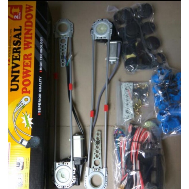 Jual Power Window Universal YOKO 2 Pintu Set Lengkap Premium ( Tanam ...