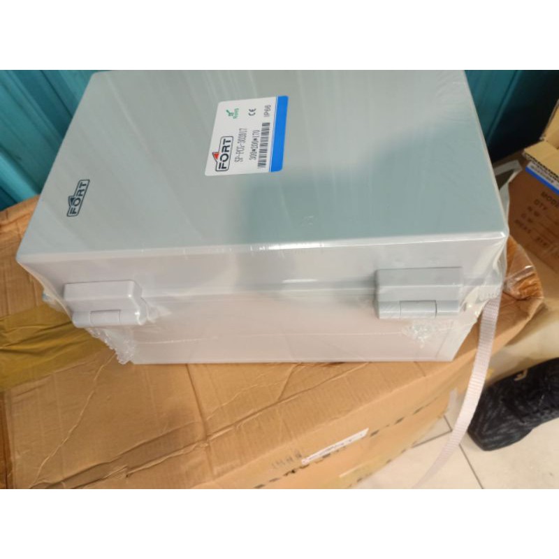 Jual Box Panel Plastik ABS ip66 20 x 30 x 17 cm lengkap base plate ...