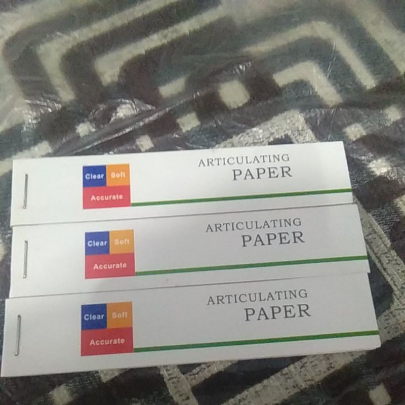 Jual dental articulating paper(pak) | Shopee Indonesia