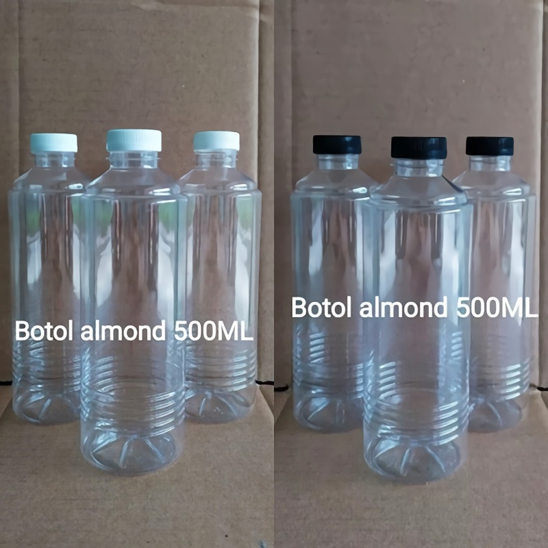 Jual Botol Plastik Almond 500ml Ready Stock ball Murah /100pcs | Shopee ...