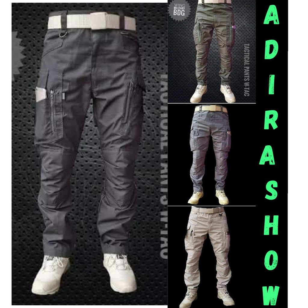 Jual Celana Panjang Pria Military Outdoor Model Baru Banyak Saku ...