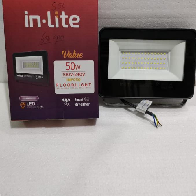 Jual Lampu Tembak Inlite 50 Watt/Lampu Sorot Inlite 50 Watt Cinitoko ...