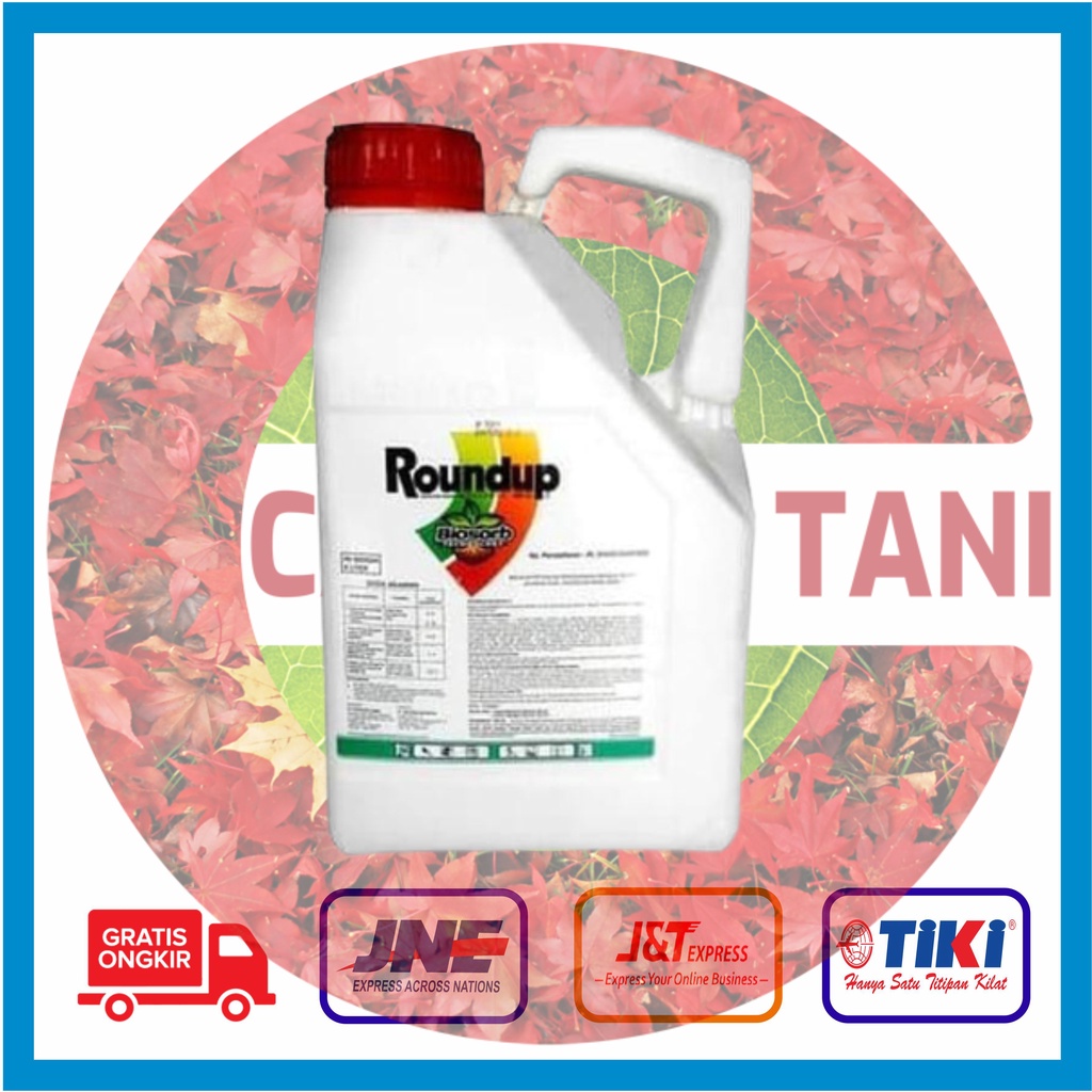 Jual Herbisida Roundup 486SL Obat Pembasmi Rumput Ilalang @ 4 Liter ...