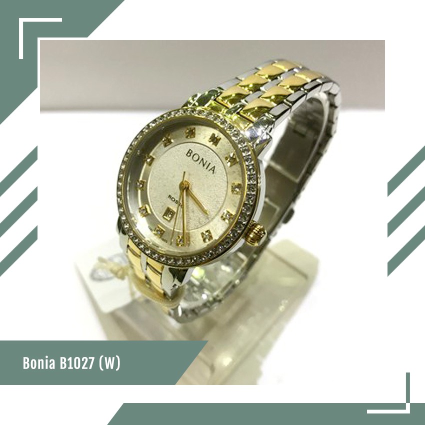Jual JAM TANGAN ORIGINAL BONIA WANITA B1027 | Shopee Indonesia