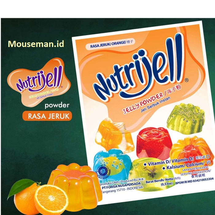 Jual Nutrijell Nutrijel Jelly Powder Instant Agar Agar Varian Rasa ...