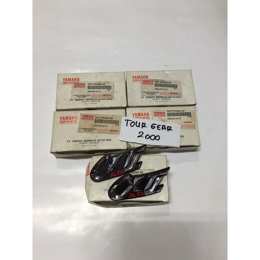 Jual EMBLEM SIMBOL COVER LEGSHIELD ALFA ALFAIIR ORIGINAL F8368 ORIGINAL ...
