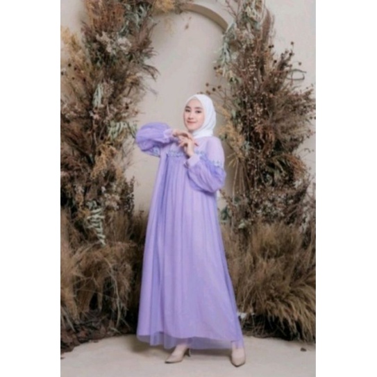 Jual Zoya maxi drees muslim all size baju kondangan terbaru | Shopee ...