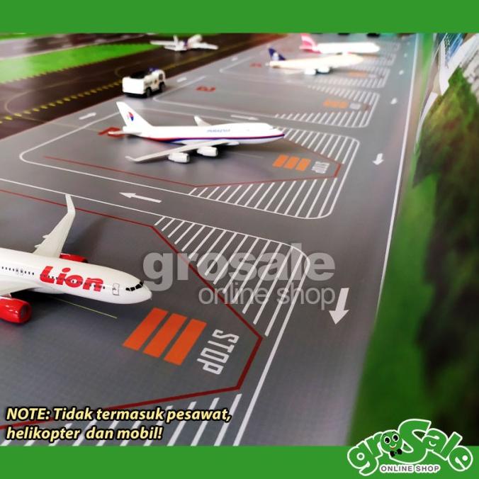 Jual Landasan Pesawat Mat Runway Neo Airport Bandara Diecast Airplane ...