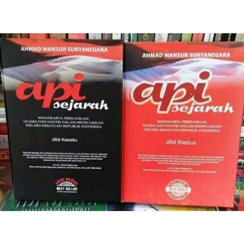 Jual Api sejarah 1 set jilid 1 & 2 edisi revisi Hard Cover | Shopee ...