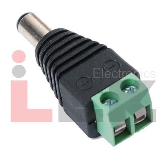 Jual DC plug with screw terminals | Shopee Indonesia