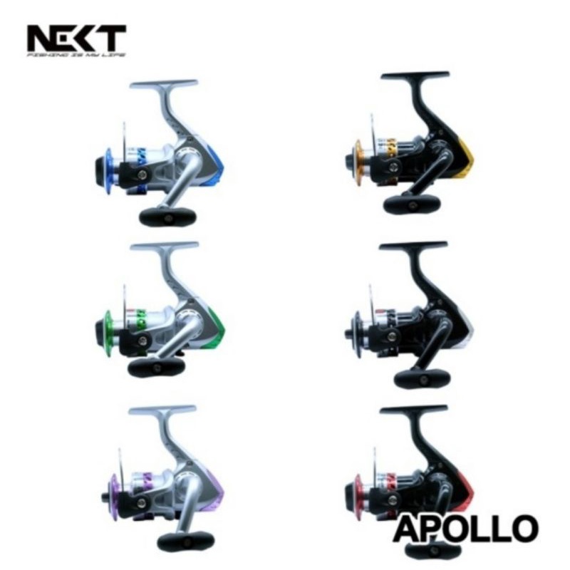 Jual Reel Pancing Murah Next Apollo 800 Spool Allumunium | Shopee Indonesia