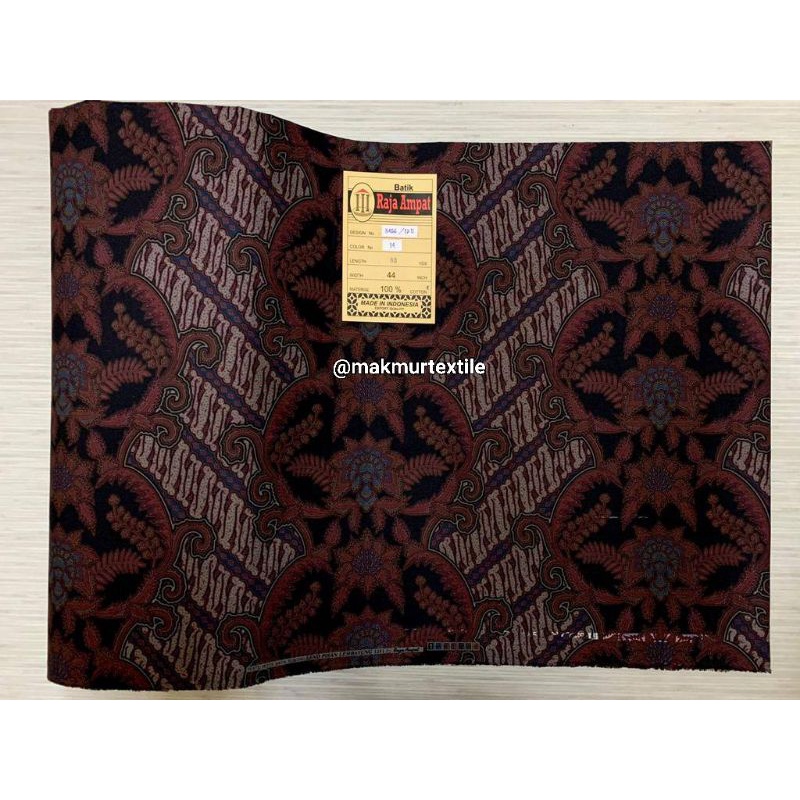 Jual Kain Batik Katun Raja Ampat #1211 / Batik Raja Ampat | Shopee ...