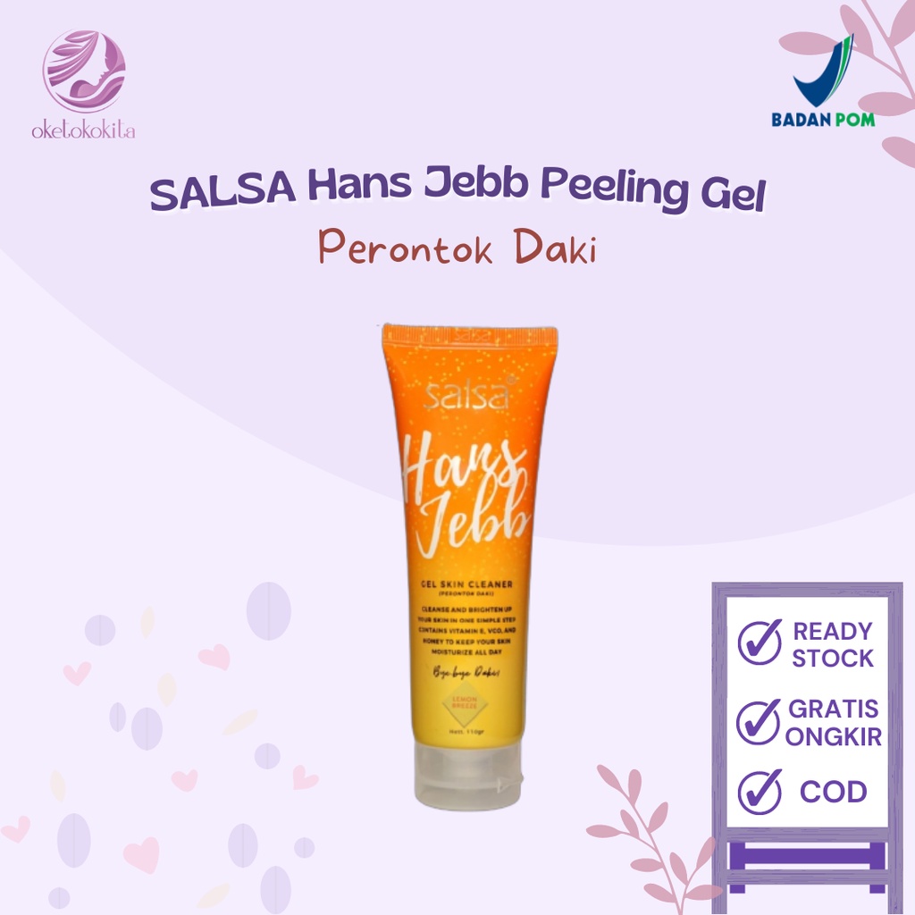Jual SALSA Hans Jebb Peeling Gel | Perontok Daki dan Ketiak Hitam ...
