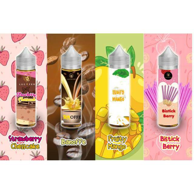 Jual Liquid vape lucifer 60ml berpita cukai | Shopee Indonesia