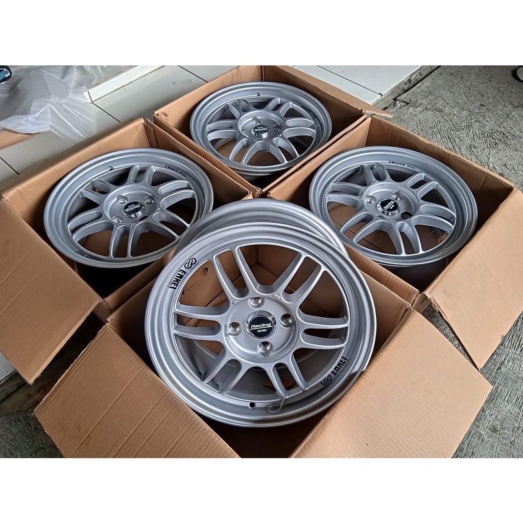 Jual velg ENKEI RPF1 FLOW FORMING R15" PCD 4x100 Lebar 7 ET 41 velg mobil ring 15 RPF1 | Shopee ...