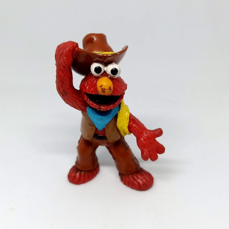 Jual Figur PVC Sesame Street's Cowboy Elmo Original by Applause ...