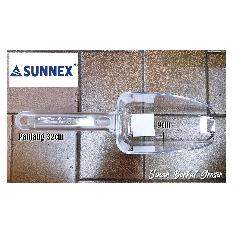 Jual Sekop Es Batu / Ice Scoop Polycarbonate Sunnex Import 32cm ...