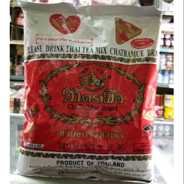 Jual chatramue brand thai tea mix 400 gr | Shopee Indonesia