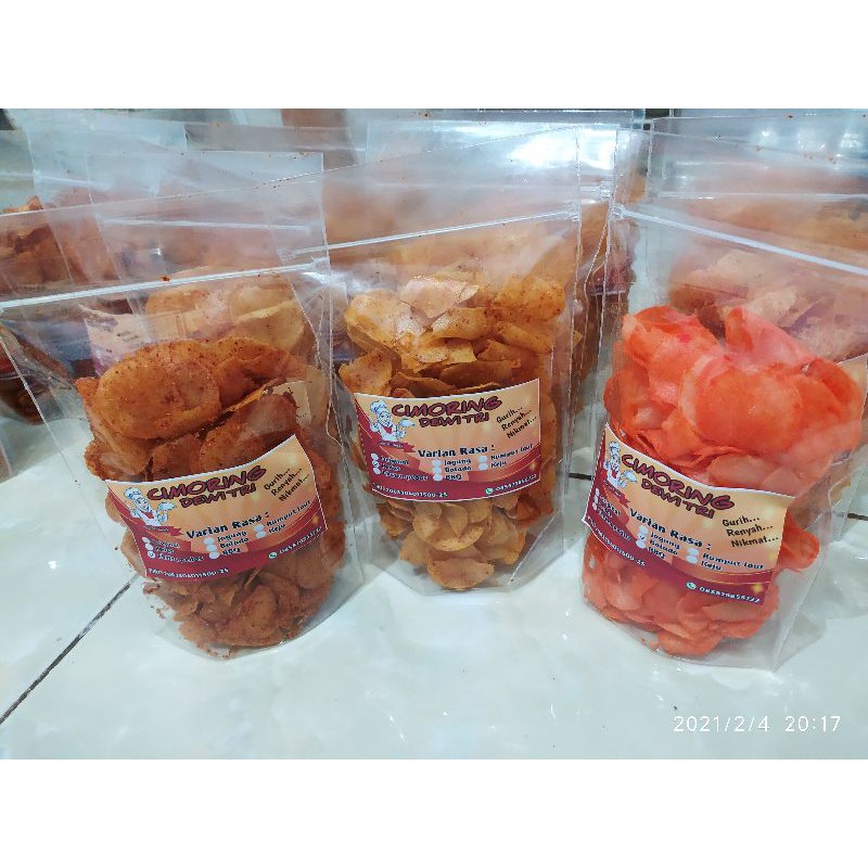Jual PROMO!!! Cimoring Dewi Tri (Cimol Kering) Moring, (100gram ...