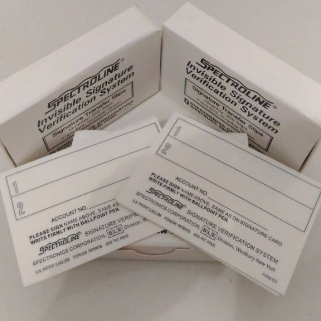 Jual Spectroline Signature Invisible & Overlay bisa Satuan | Shopee ...