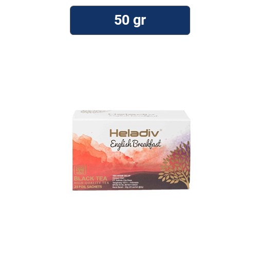 Jual Heladiv English Breakfast Tea 50 gr | Shopee Indonesia