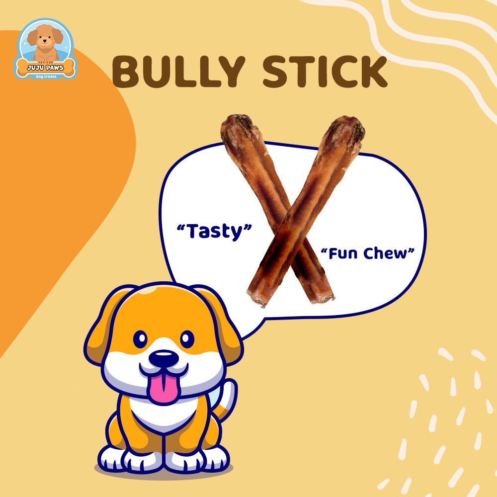 Jual Jujupaws Bully Stick / Snack Bully Stick Anjing Murah / Bully ...