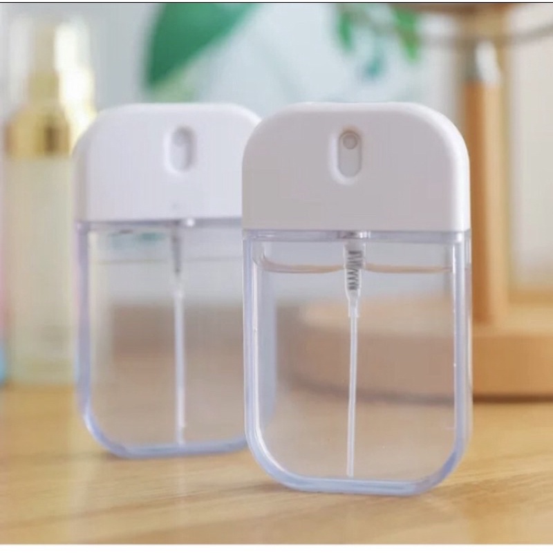 Jual botol hand sanitizer kotak spray model tuca 40ml hanya botolnya ...