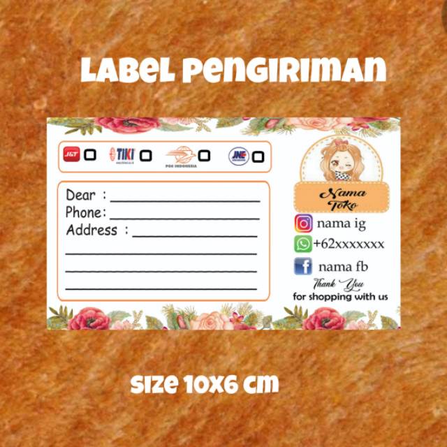 Jual Label pengiriman | Shopee Indonesia