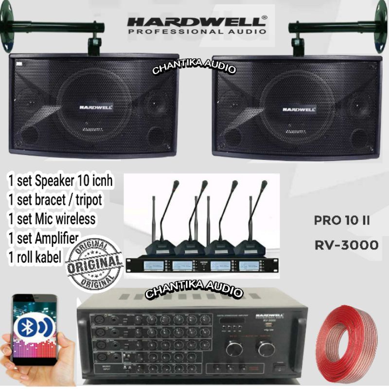 Jual Paket Sound system Hardwell Original komplit 2 untuk ruang meeting ...